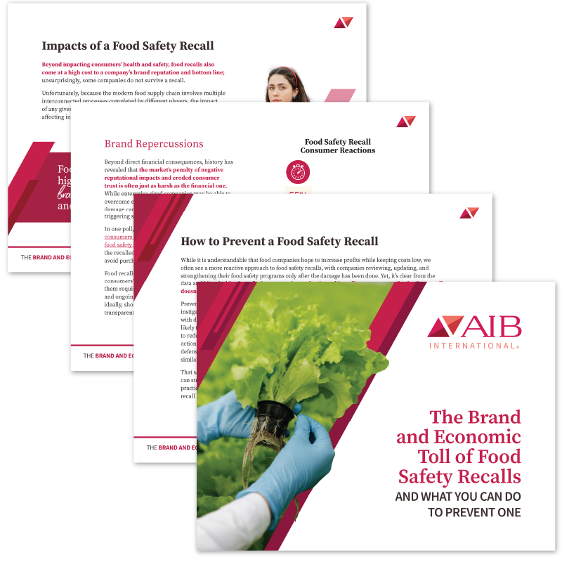 Free Ebook - The Brand and Economic Toll of Food Safety Recalls — and ...